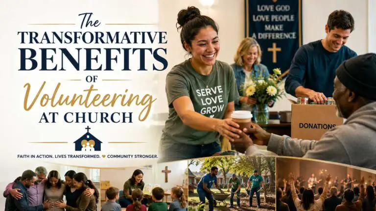 The Transformative Benefits of Volunteering at Church - THE WAY WITH CHRIST