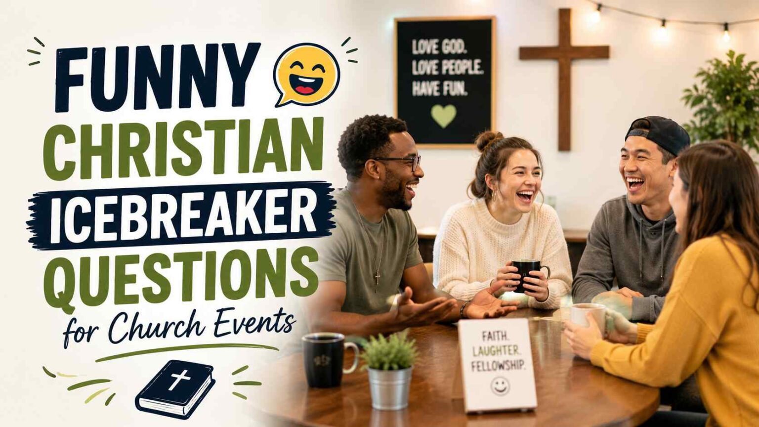 25 Funny Christian Icebreaker Questions for Church Events - THE WAY ...