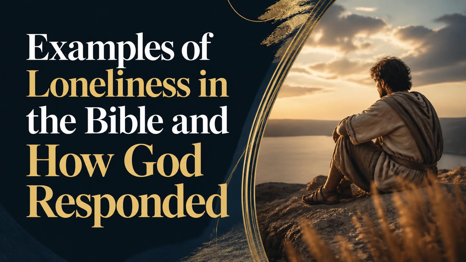 Examples of Loneliness in the Bible and How God Responded - THE WAY ...